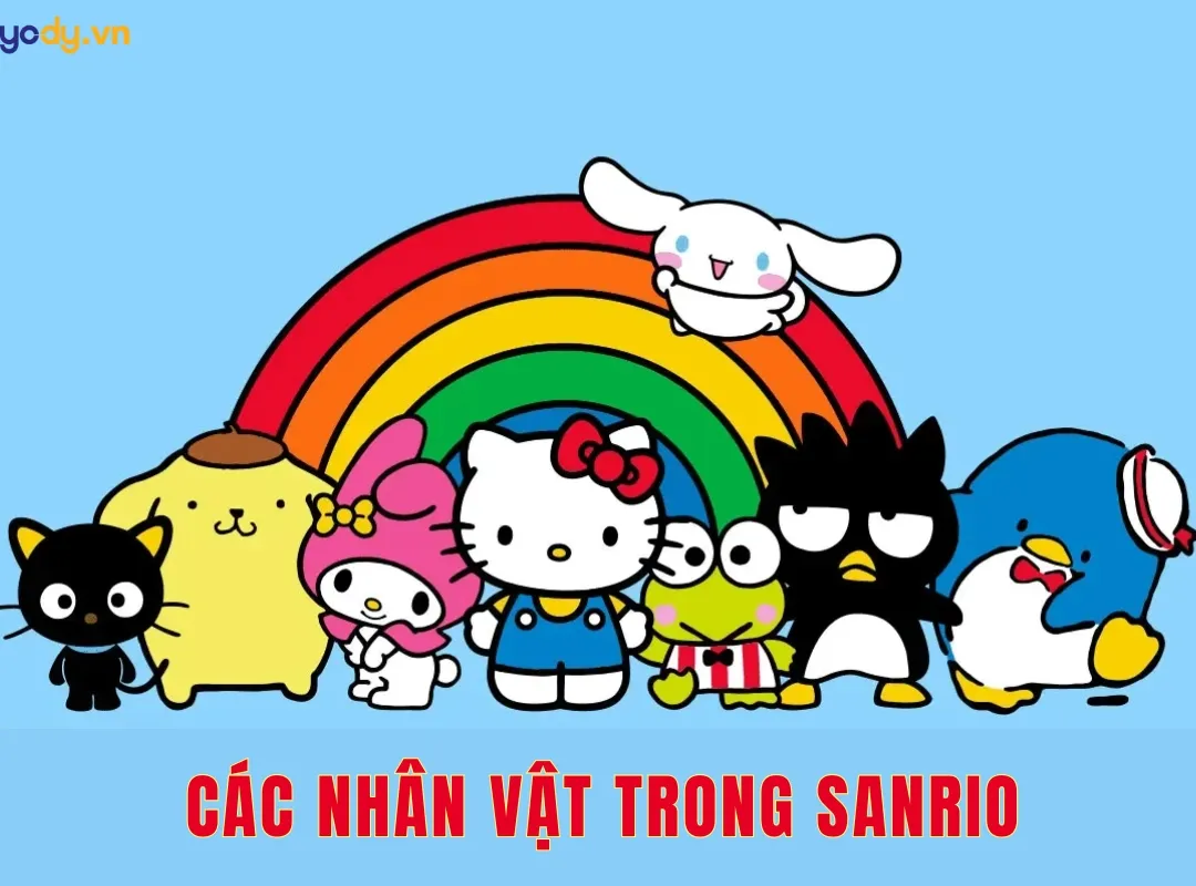Vũ trụ 20+ các nhân vật trong Sanrio - Hello Kitty